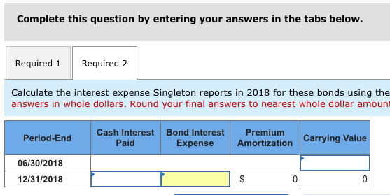 Solved On June 30, 2018, Singleton Computers issued 6% | Chegg.com