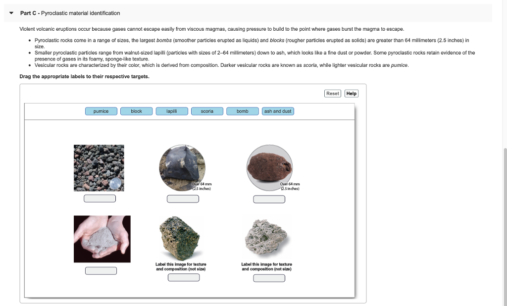 Ash and Lapilli Are Different Sized Pyroclastic Particles