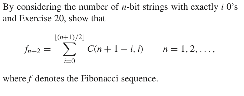 Solved 20 Show That S Fn2 12 Where F Denotes The 