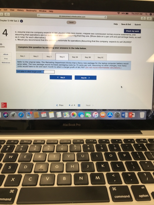 Solved er 5 HW Set 2 Help Save & Exit Submit Check my work 4 | Chegg.com