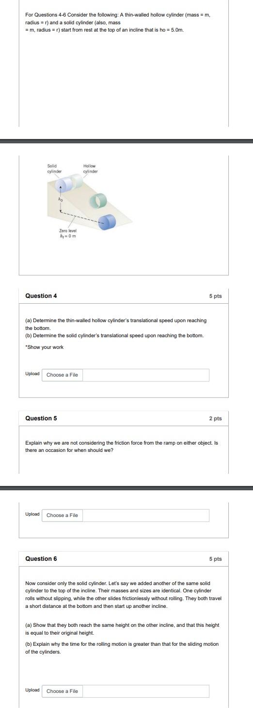 Solved For Questions 4-6 Consider the following: A | Chegg.com