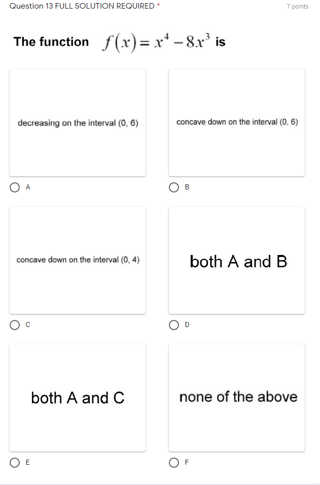 Solved Question 13 FULL SOLUTION REQUIRED 7 points The | Chegg.com