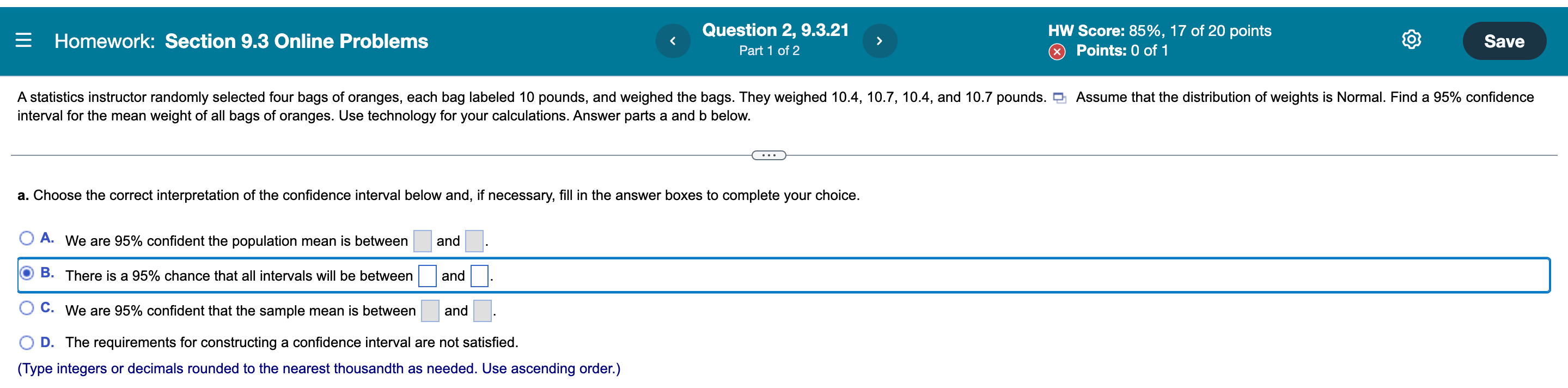 Solved Homework Section 9 3 Online Problems Question 2