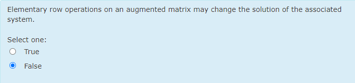 Solved an Elementary row operations on system. augmented | Chegg.com