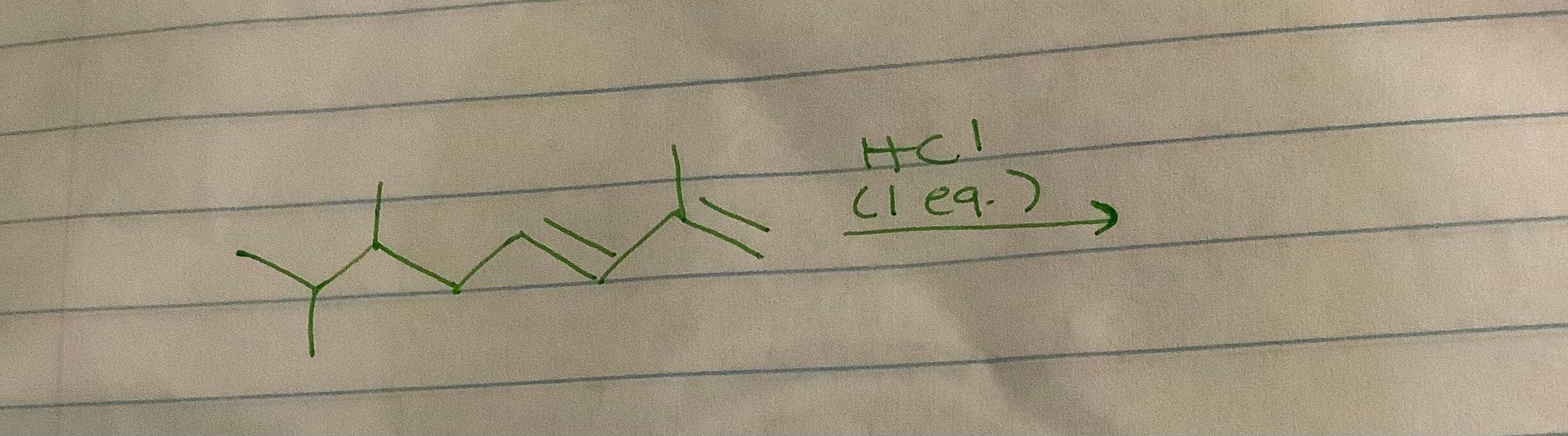 Solved HCI (leq.) → | Chegg.com