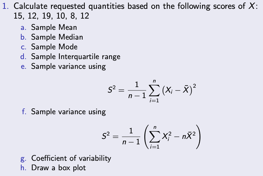 Solved Calculate requested quantities based on the following | Chegg.com