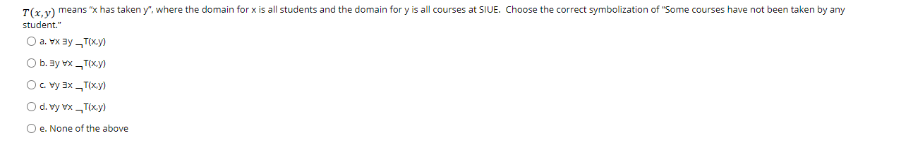 Solved QUESTION 1 s(x,y) means “x saw y" and L(x,y) means “x | Chegg.com
