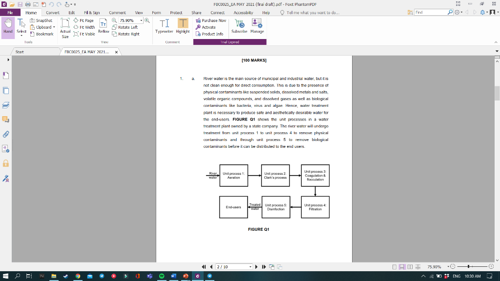 Solved 과 33 File Form Protect a Find 20.00 Toboard 19日1203 | Chegg.com