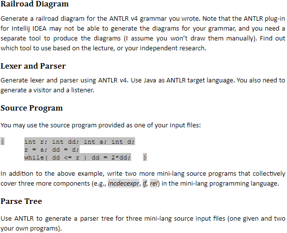Solved Project Introduction The goal of this project is to | Chegg.com