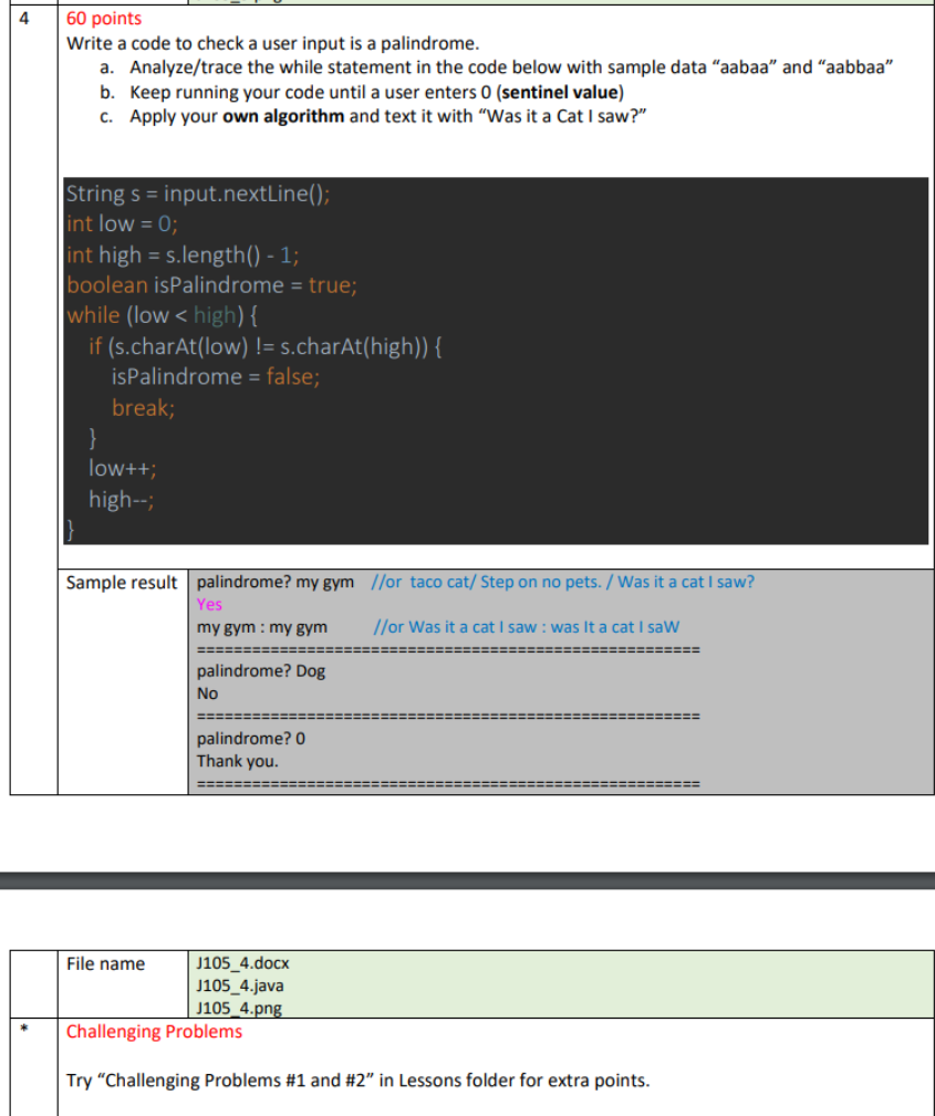Solved plz help write comments next to each code and provide | Chegg.com