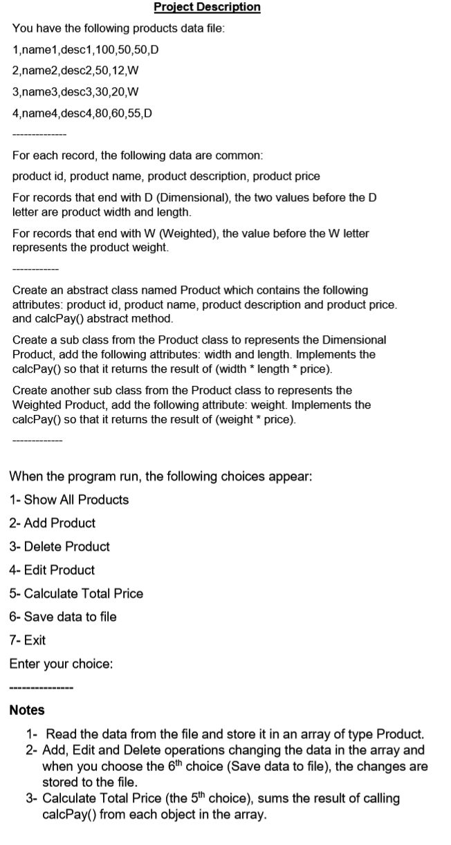 Solved The solution is done in Java programming language | Chegg.com
