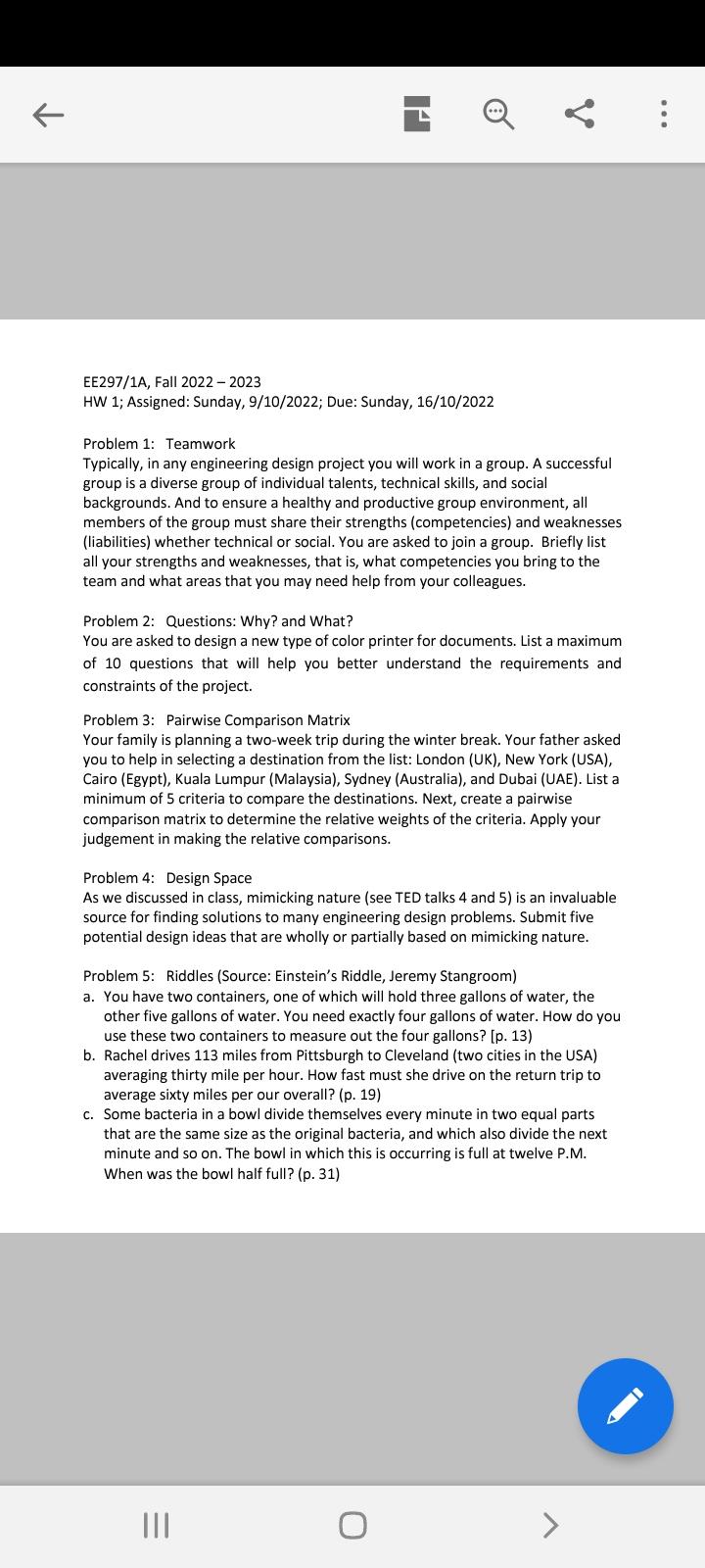 Solved Problem 5: Riddles (Source: Einstein’s Riddle, Jeremy | Chegg.com