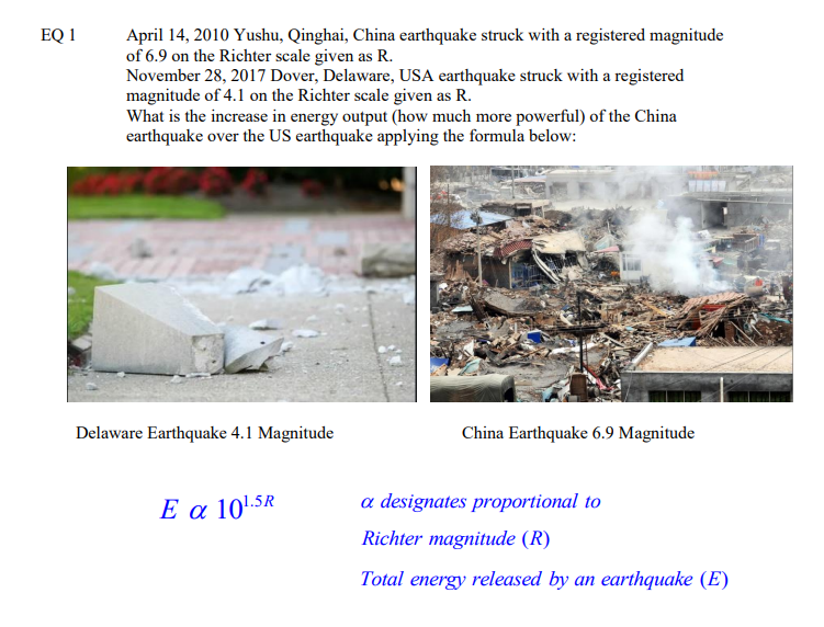 Solved EQ1 April 14, 2010 Yushu, Qinghai, China earthquake | Chegg.com