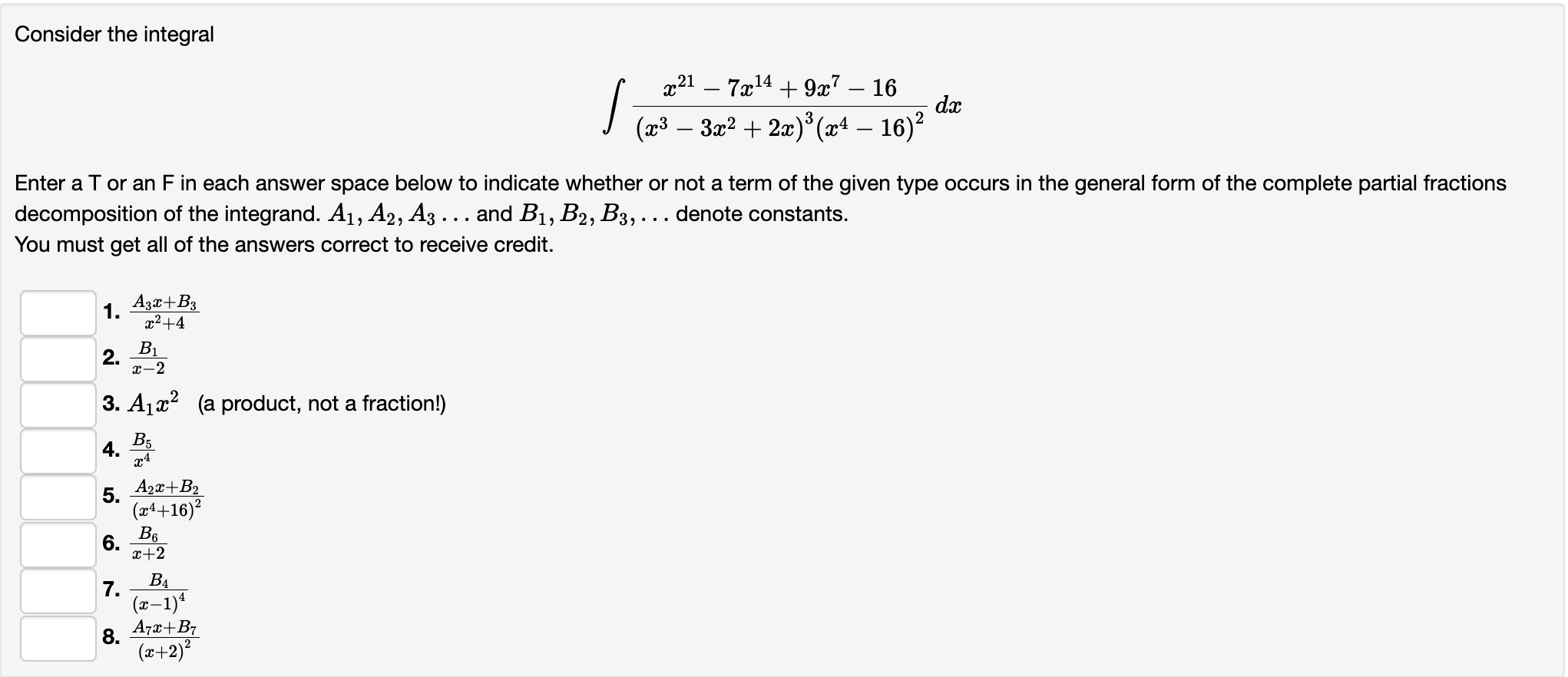 Solved Consider the integral | Chegg.com