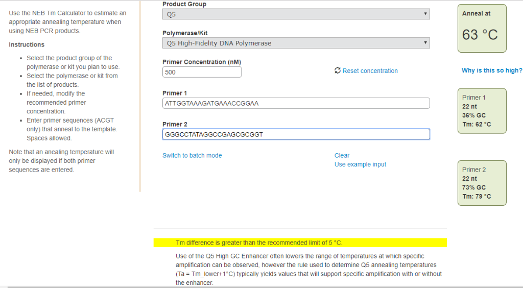 Solved QUESTION: Is there a difference in the Tm values? If | Chegg.com
