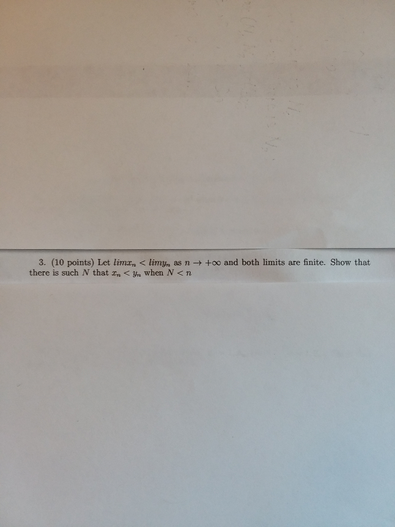 Solved 3. (10 points) Let limer | Chegg.com