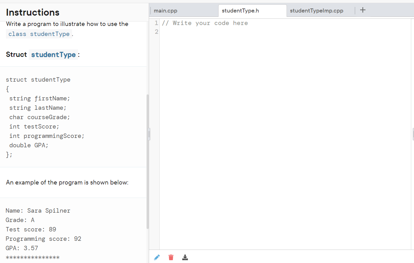Solved Programming Exercise 10-1 (PLEASE HELP I'M HAVING | Chegg.com