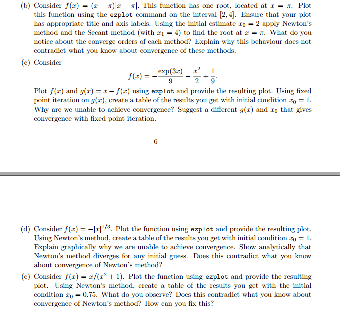 Question (b),(c),(d),(e) you can try with demos | Chegg.com
