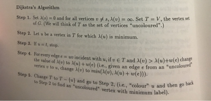 Solved Exercises for Section 2.5 25.1 Carry out the BFs | Chegg.com