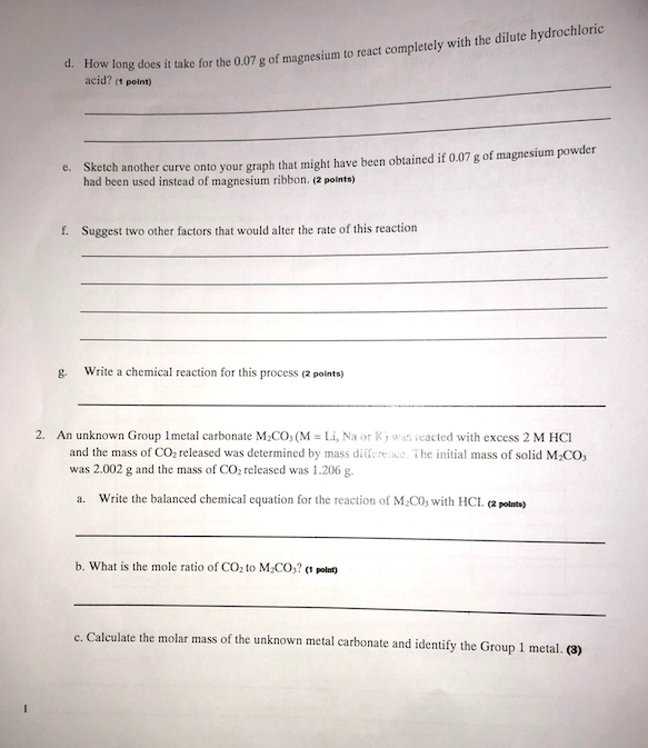 Solved AP Chemistry Review Questions Integrating Content, | Chegg.com