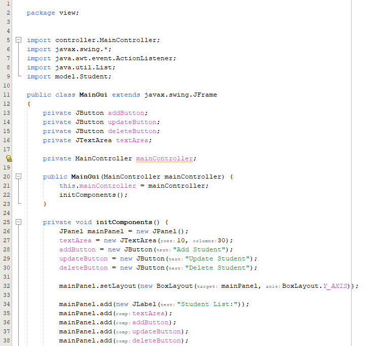 Solved I have a code about student list + major, it's about | Chegg.com