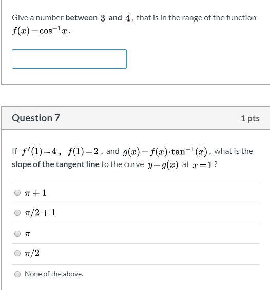 Solved Give a number between 3 and 4, that is in the range | Chegg.com