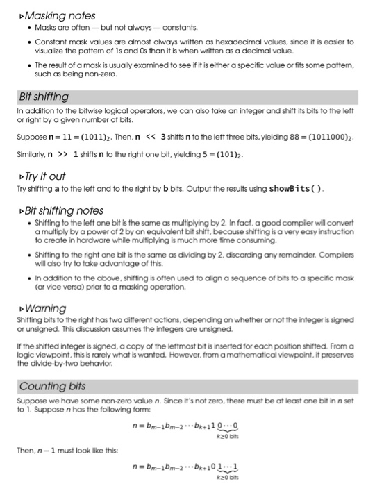 Solved Data Structures and Objects CSIS 3700 Lab 4- Bitwise | Chegg.com