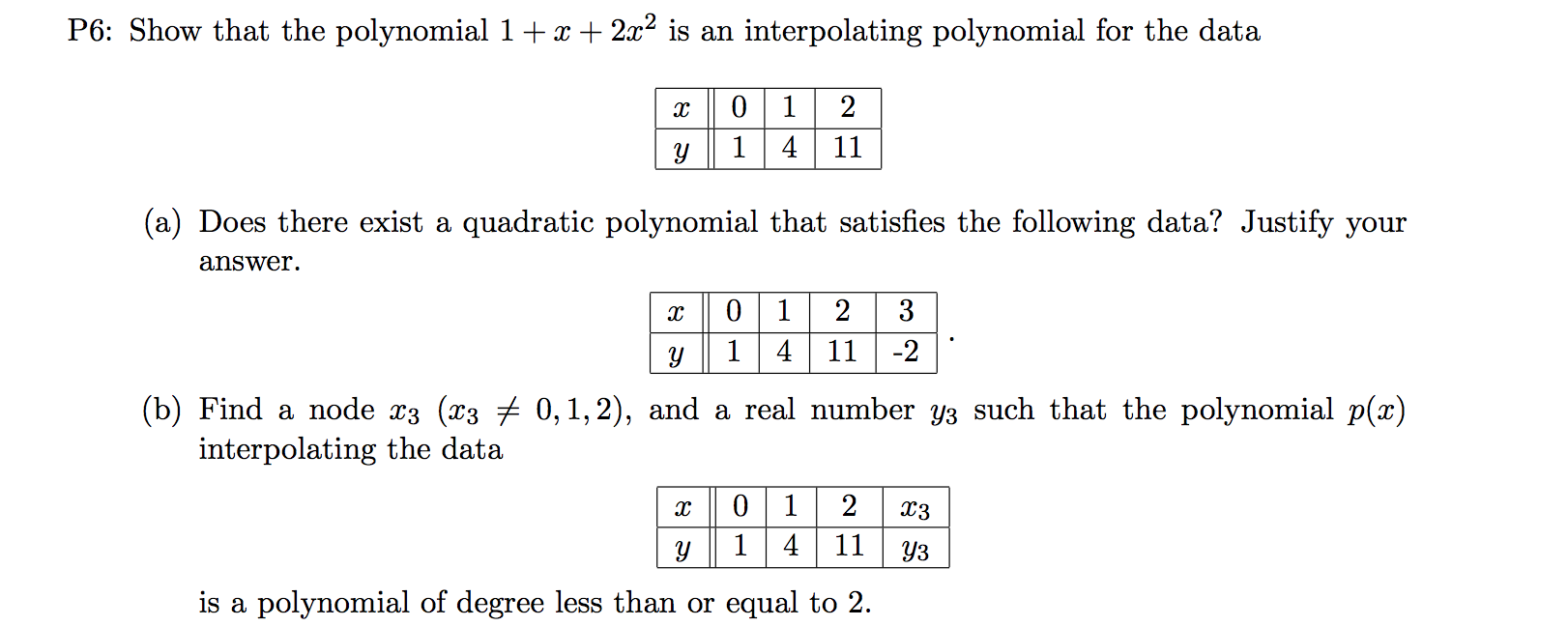 Solved P6: Show that the polynomial 1 + x + 2x2 is an | Chegg.com