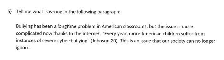 Tell me what is wrong in the following paragraph: | Chegg.com