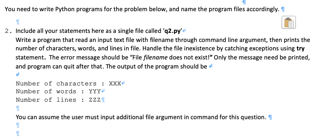 Solved You need to write Python programs for the problem | Chegg.com