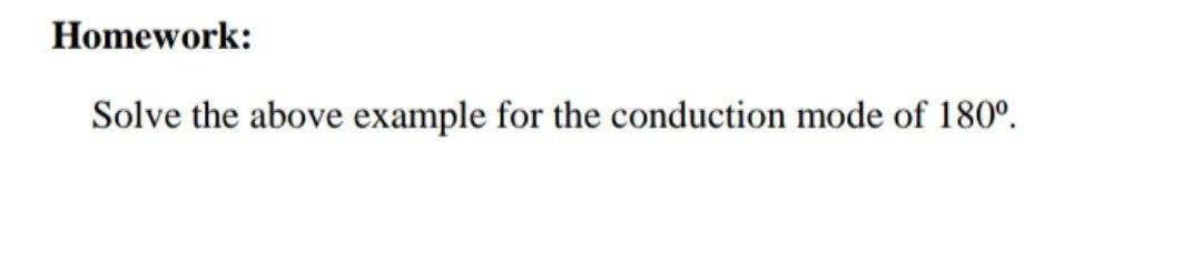Solved Homework: Solve the above example for the conduction | Chegg.com
