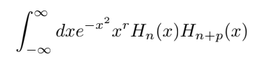 Solved In molecular spectroscopy there are integrals of the | Chegg.com