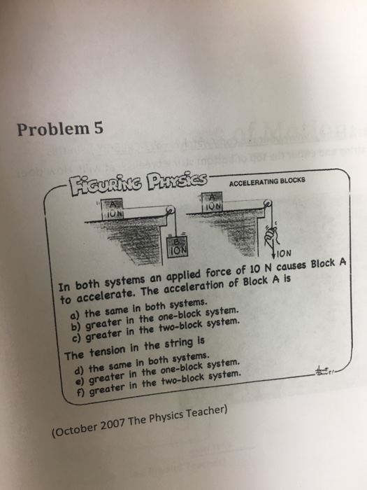 Solved Problem 5 ACCELERATING BLOCKS IO In both systems an | Chegg.com