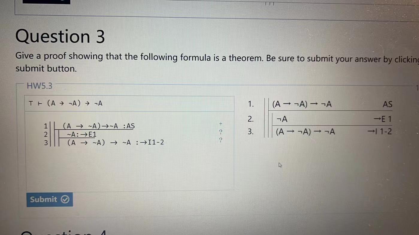 Solved Give a proof showing that the following formula is a | Chegg.com