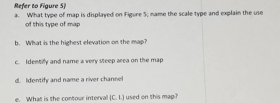 Solved Refer to Figure 5) a. What type of map is displayed | Chegg.com