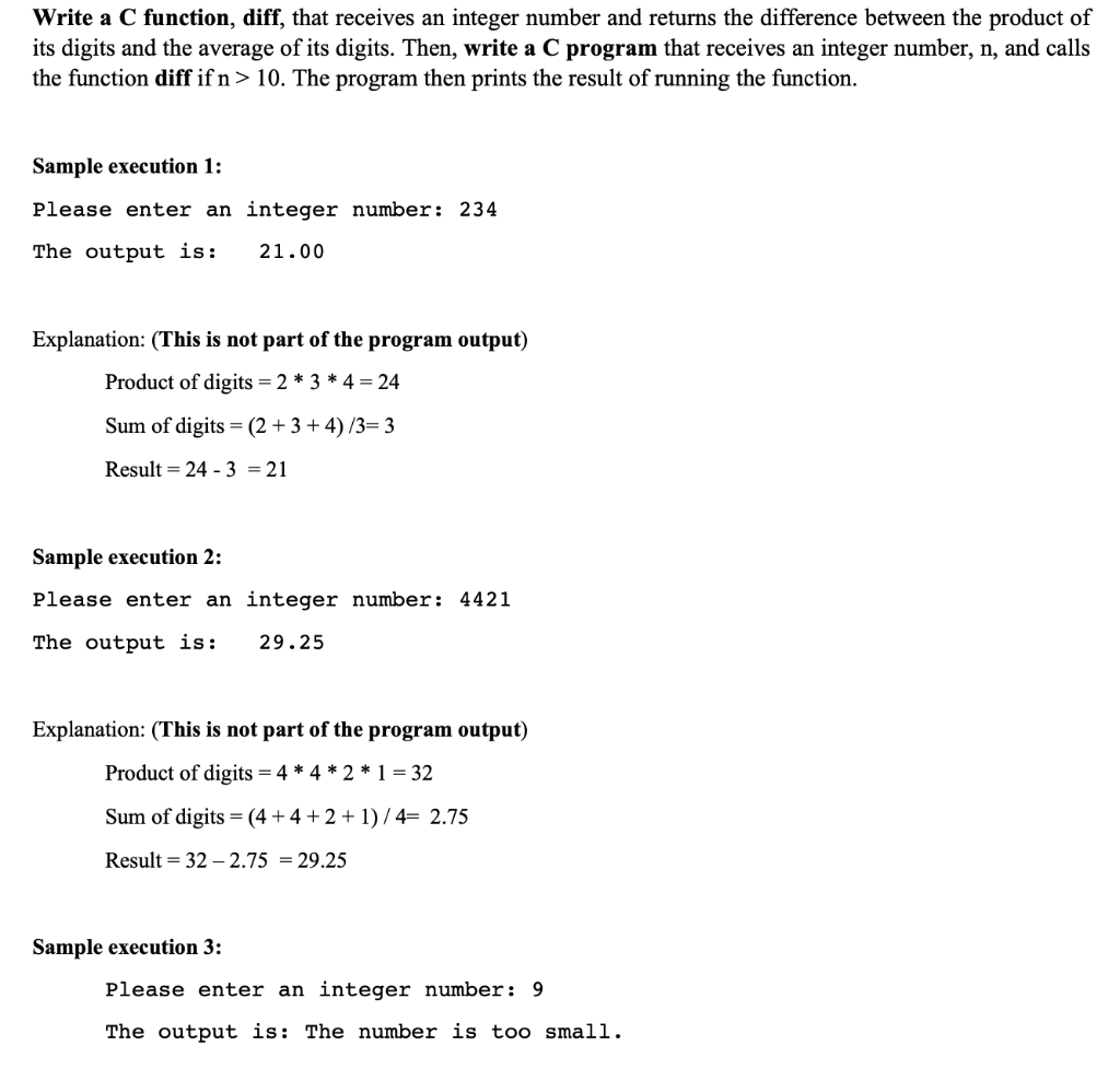 Solved Must only use; stdio.h, stdlib.h, time.h, | Chegg.com