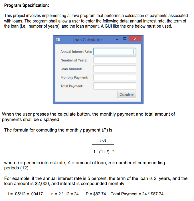 Solved Program Specification: This project involves | Chegg.com