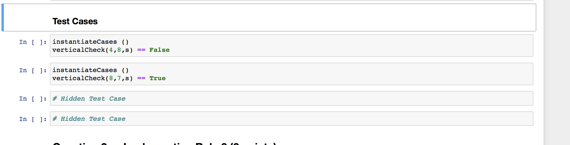 Solved Question 2b - Implementing Rule 2 (2 points) Recall | Chegg.com