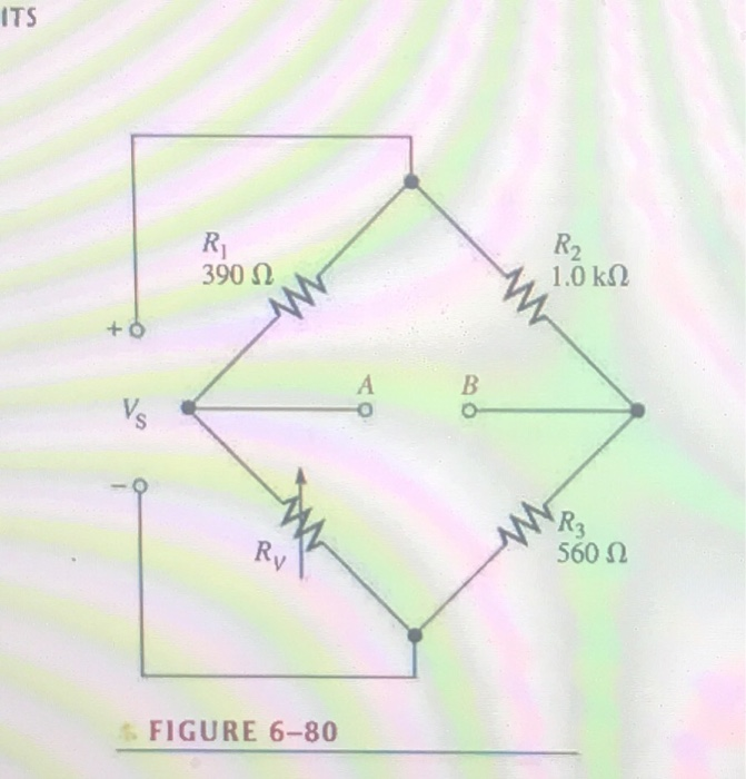 Solved 24. A bridge network is shown in Figure 6-80. To what | Chegg.com