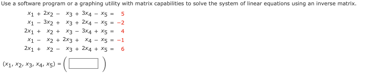 Solved Use a software program or a graphing utility with | Chegg.com