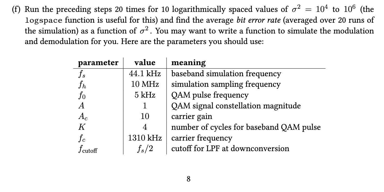 Solved (a) Come up with a short ASCII text message with an | Chegg.com