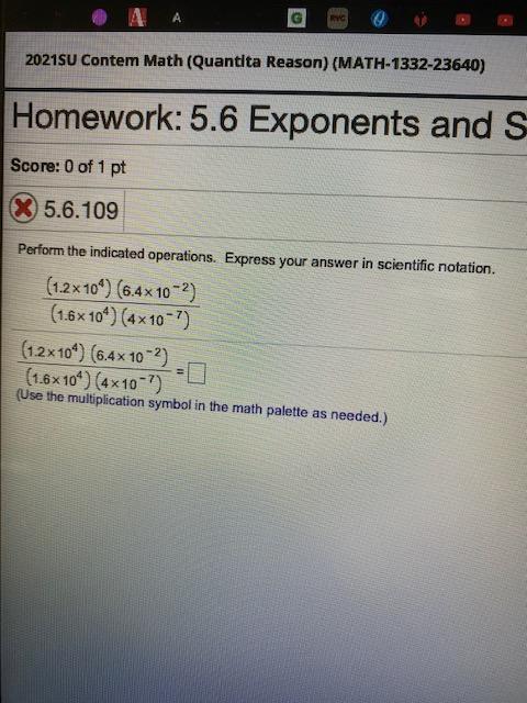Solved 2021SU Contem Math (Quantita Reason) | Chegg.com
