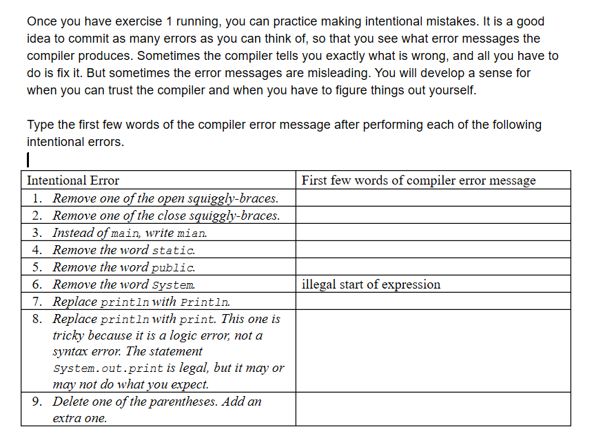 Solved To begin, type in the "Hello, world” program, found | Chegg.com