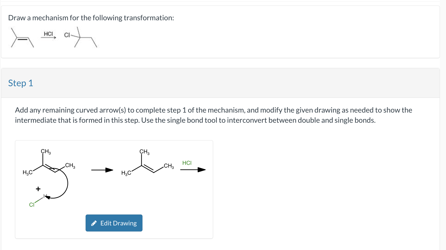 Solved Draw a mechanism for the following transformation: | Chegg.com