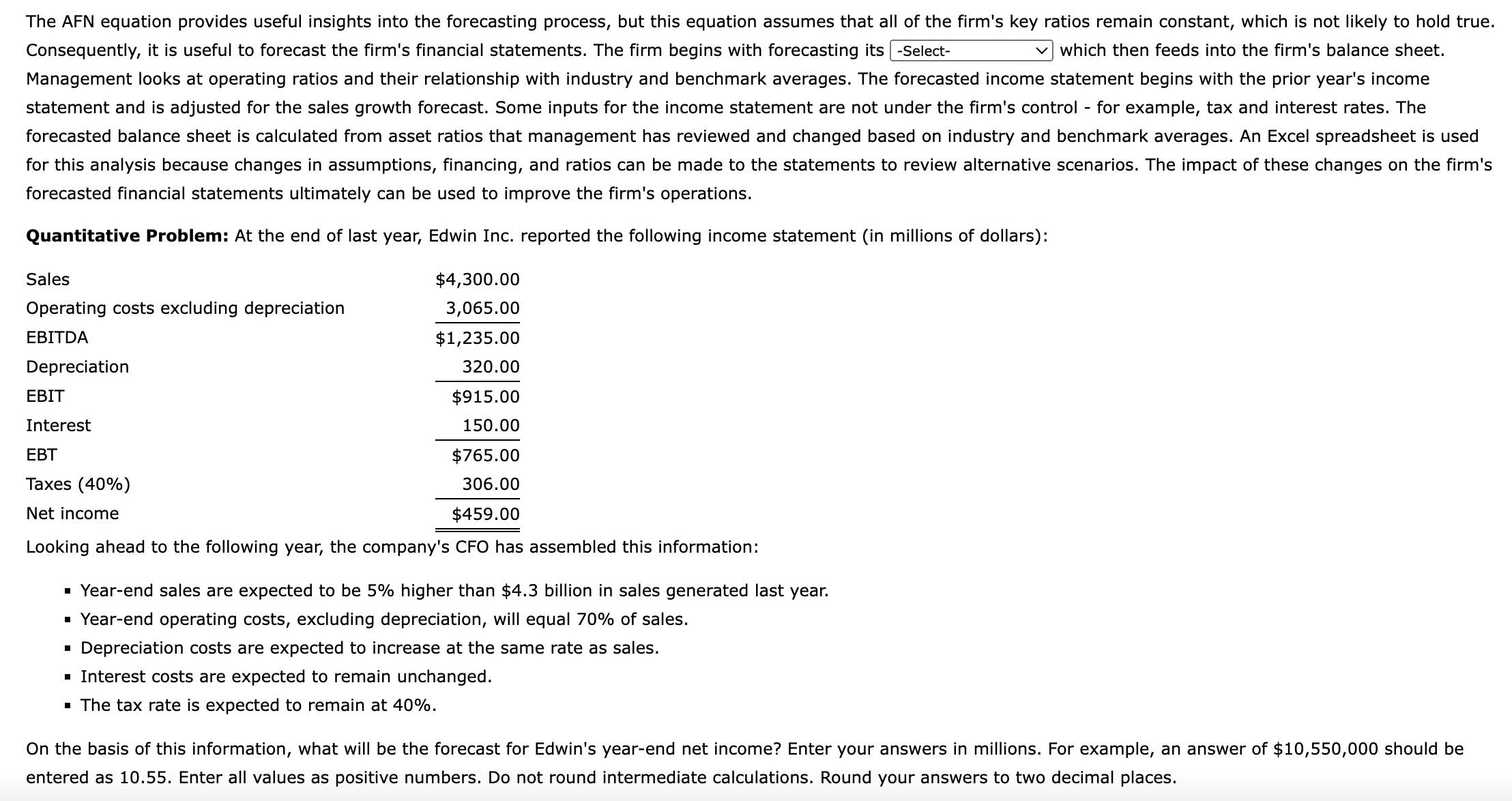 Solved The AFN equation provides useful insights into the | Chegg.com