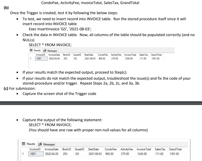 Solved My SQL Help Please Need coding for Parts 1, 2, and | Chegg.com