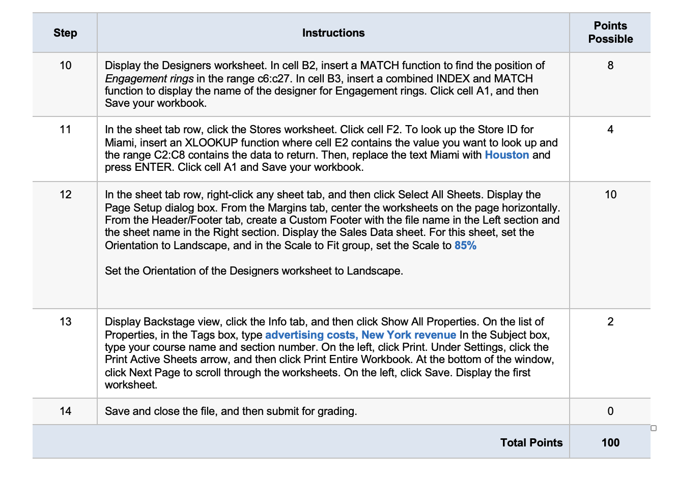 Solved Excel_7F_Ad_Form_NY_Revenue Project Description: In | Chegg.com