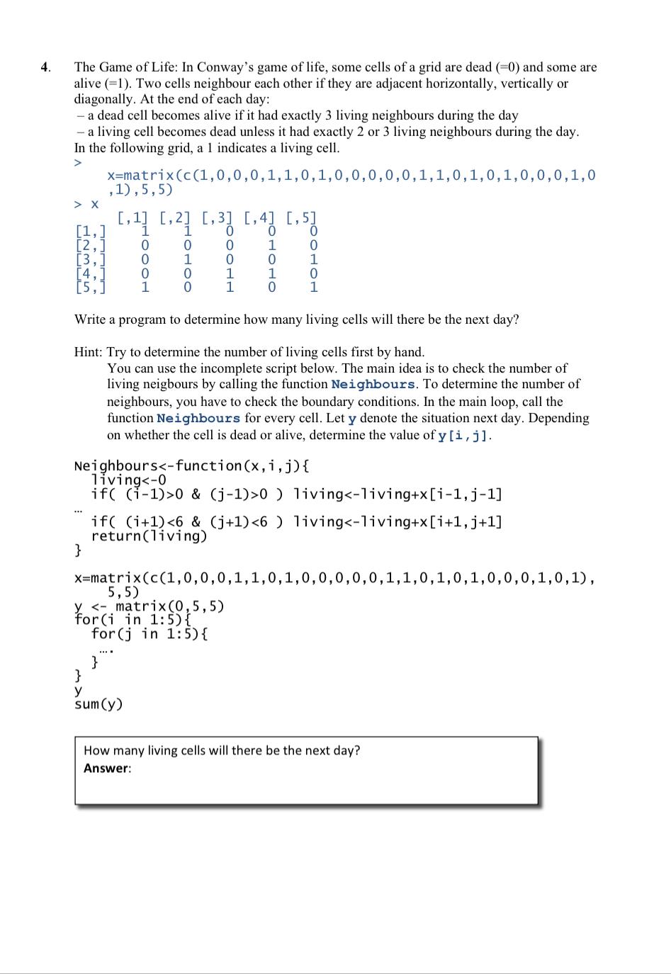 Solved I am a relative beginner when it comes to R | Chegg.com