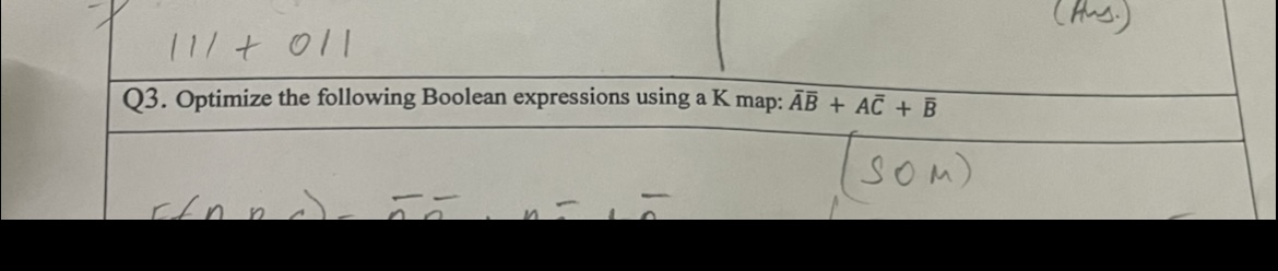 Solved Simplify the following boolean expression (using | Chegg.com