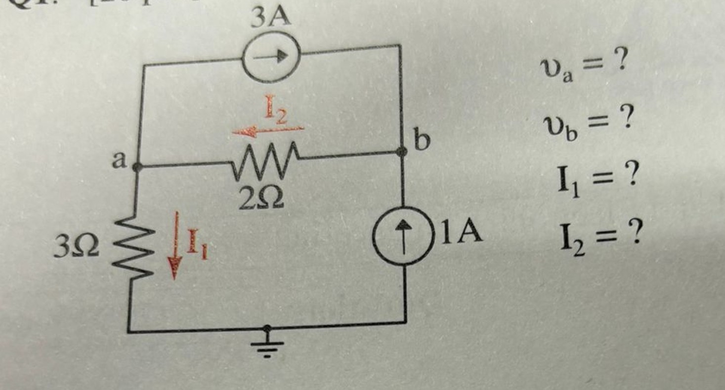 Solved va=vb=I1=I2=va=vb=I1=I2= | Chegg.com